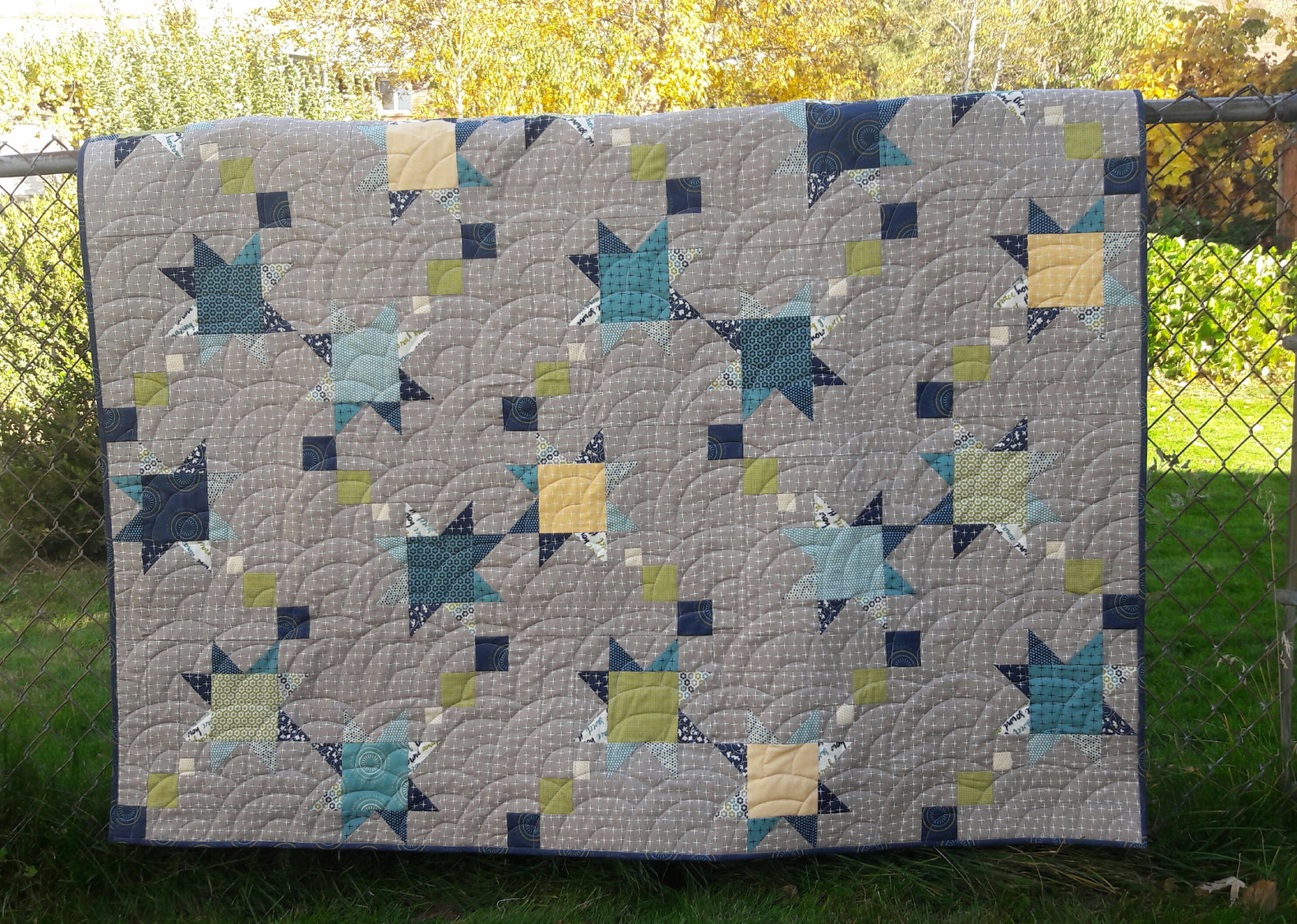 Shooting Stars PDF quilt pattern – Aunt Em's Quilts