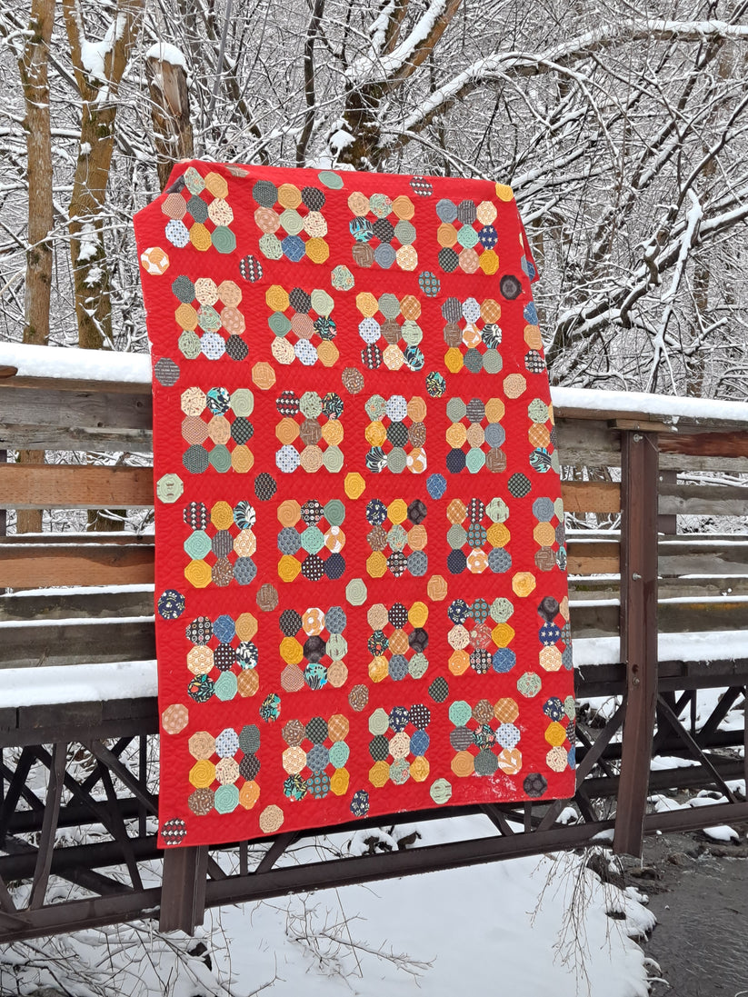 Gathering Multi Sized Scrap PDF Quilt Pattern – Aunt Em's Quilts