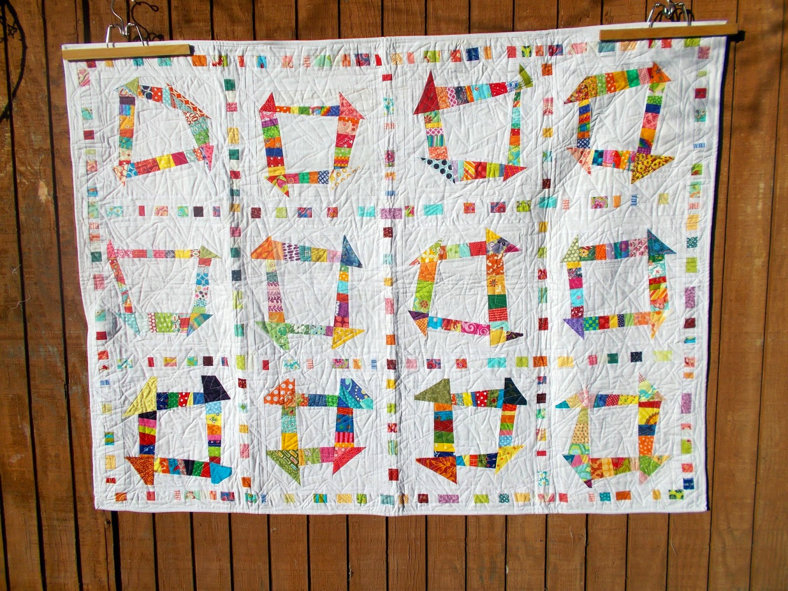 Mad Dash Modern Free Form Quilt Pattern – Aunt Em's Quilts