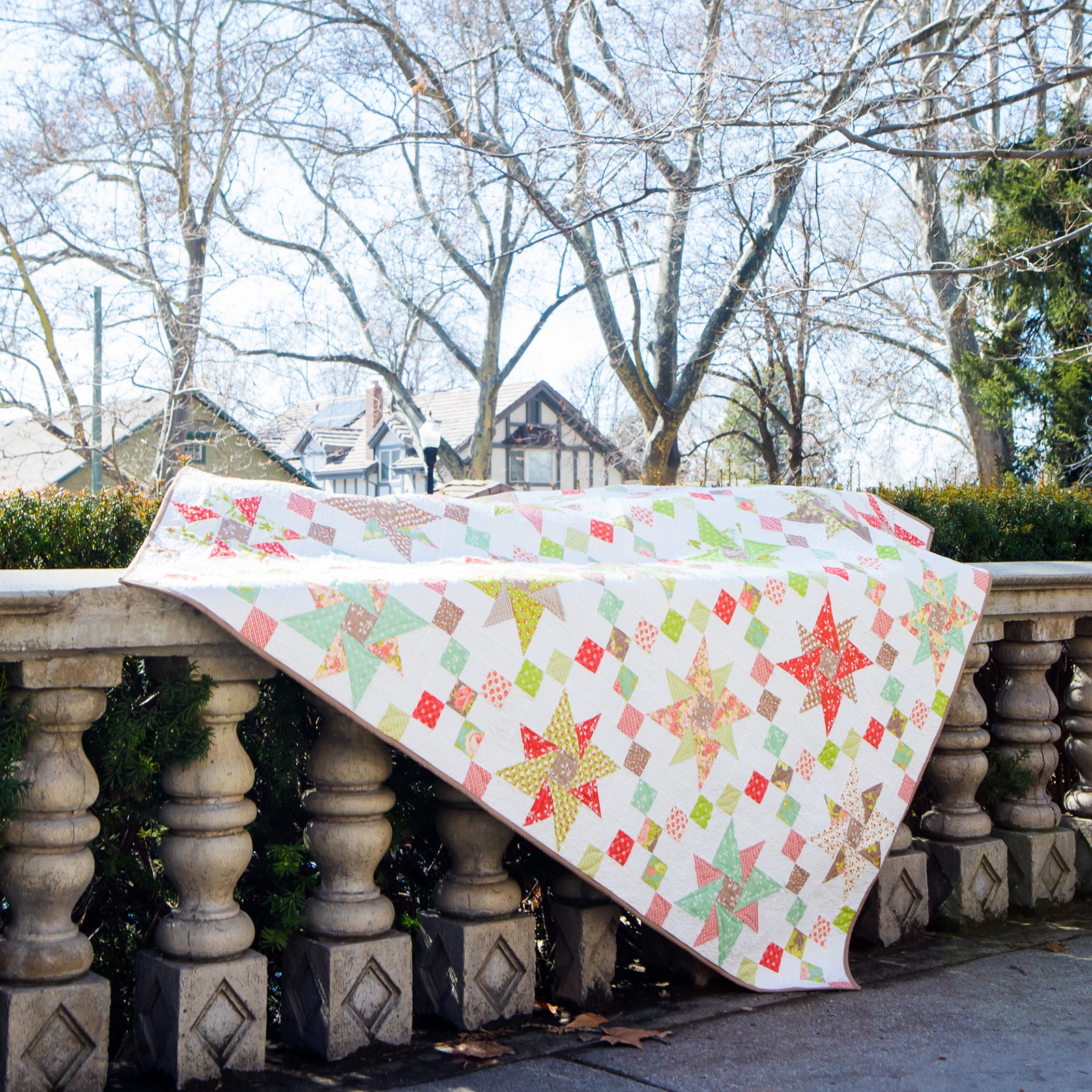 Twisted Star PDF quilt pattern – Aunt Em's Quilts